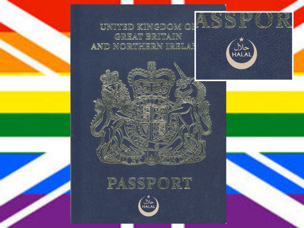Home Office confirms that new blue UK passports will be HALAL-CERTIFIED ...